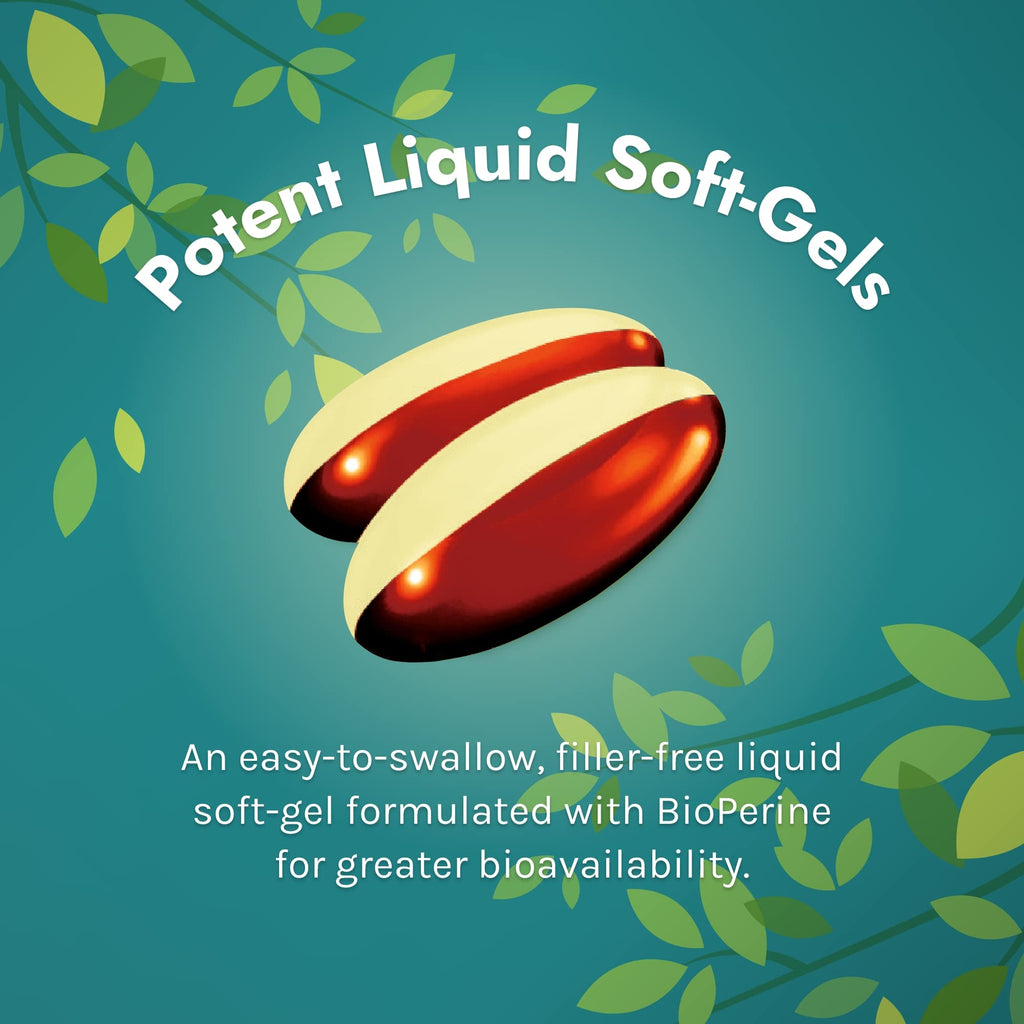liquid softgels for better absorption
