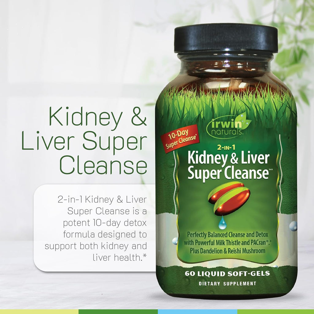 liquid softgels for detoxification
