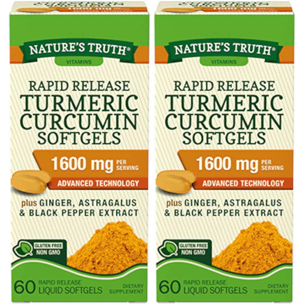 liquid softgels for enhanced turmeric absorption
