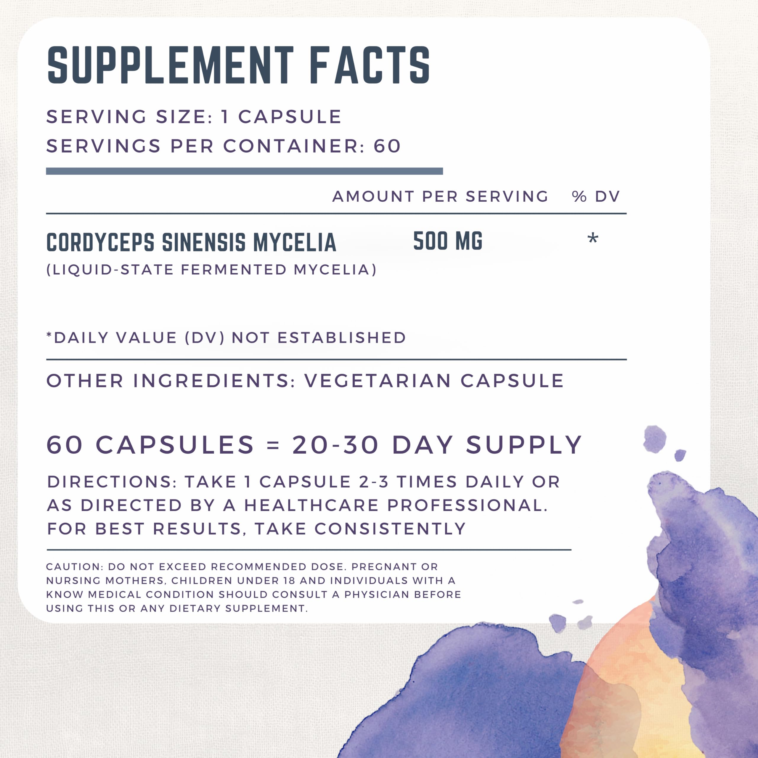 Liquid state fermented mushroom capsules