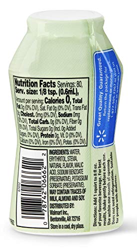 Liquid stevia for healthy beverages