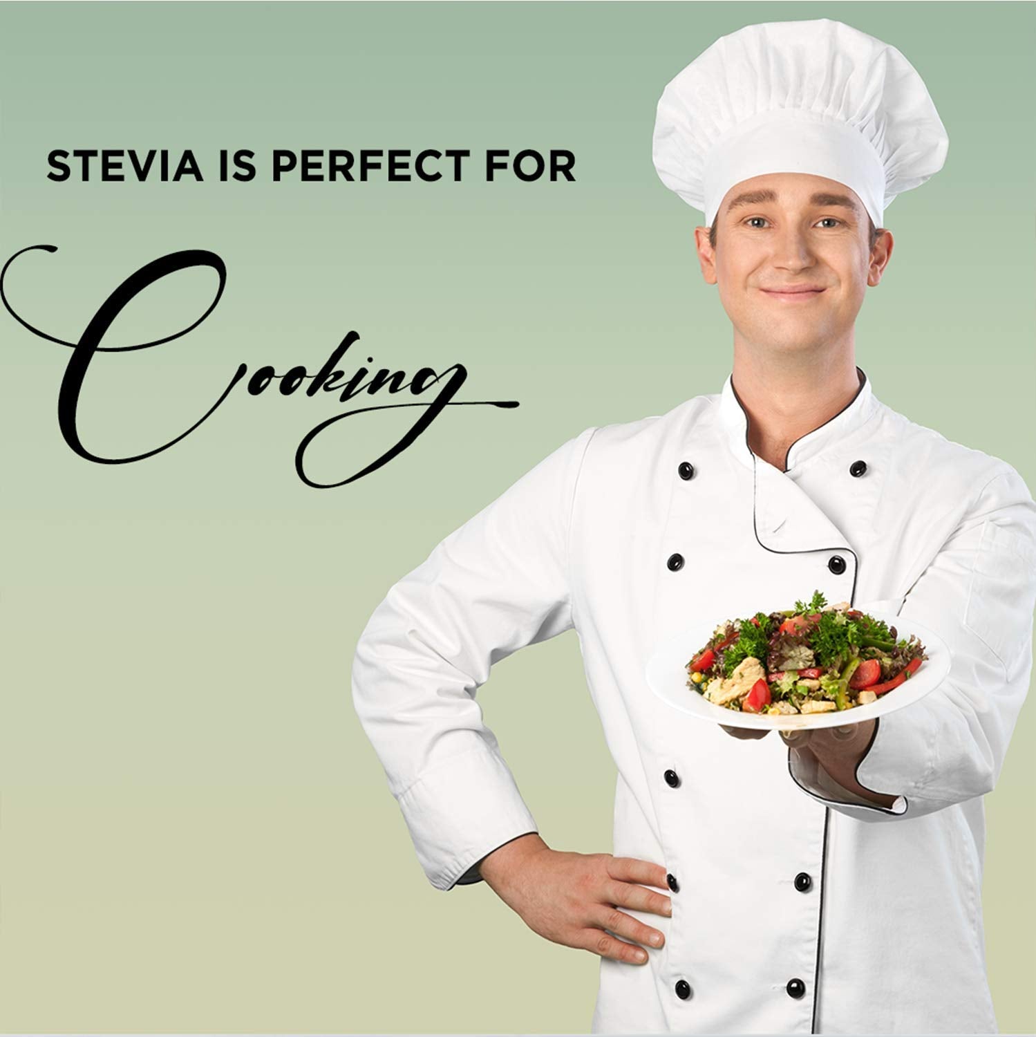 Liquid stevia for sugar-free recipes