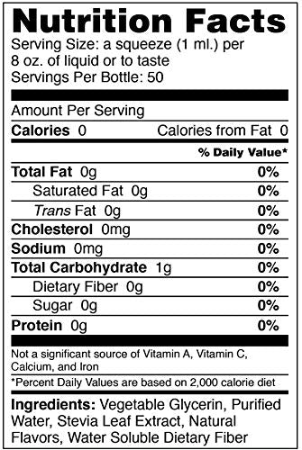 liquid stevia for sugar replacement
