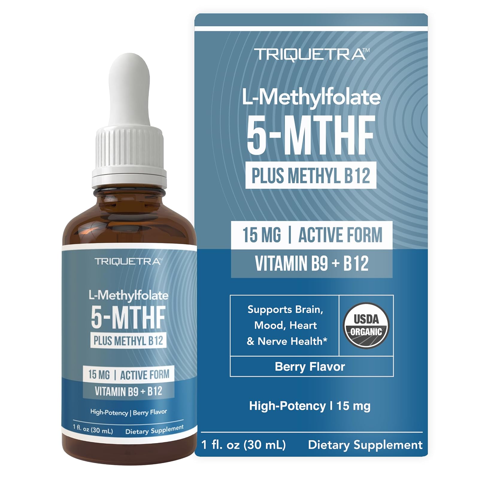 liquid sublingual methyl folate supplement