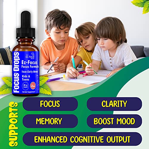 Liquid supplement for better attention