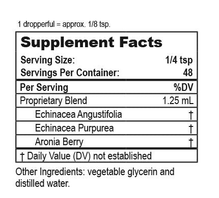 liquid supplement for immune resilience