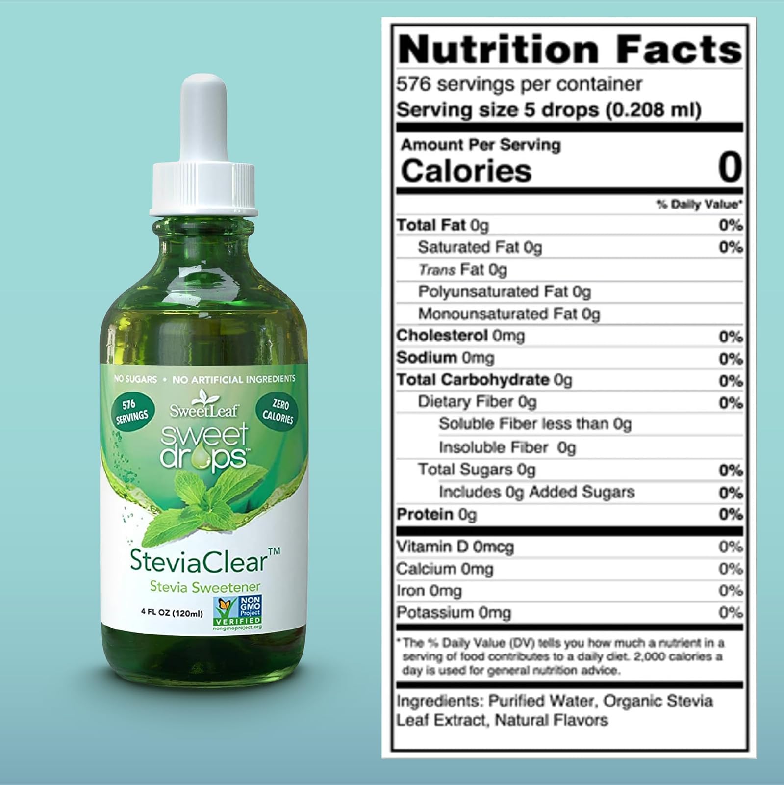 Liquid sweetener for beverages
