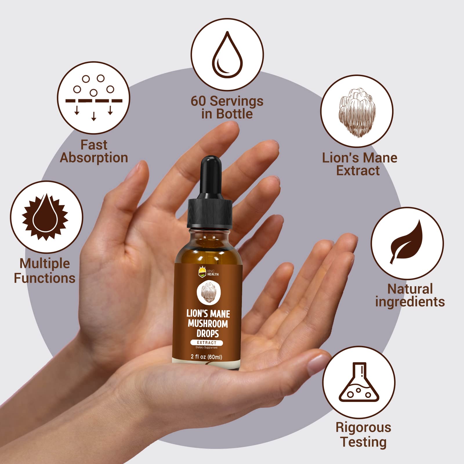 Liquid tincture for mental clarity