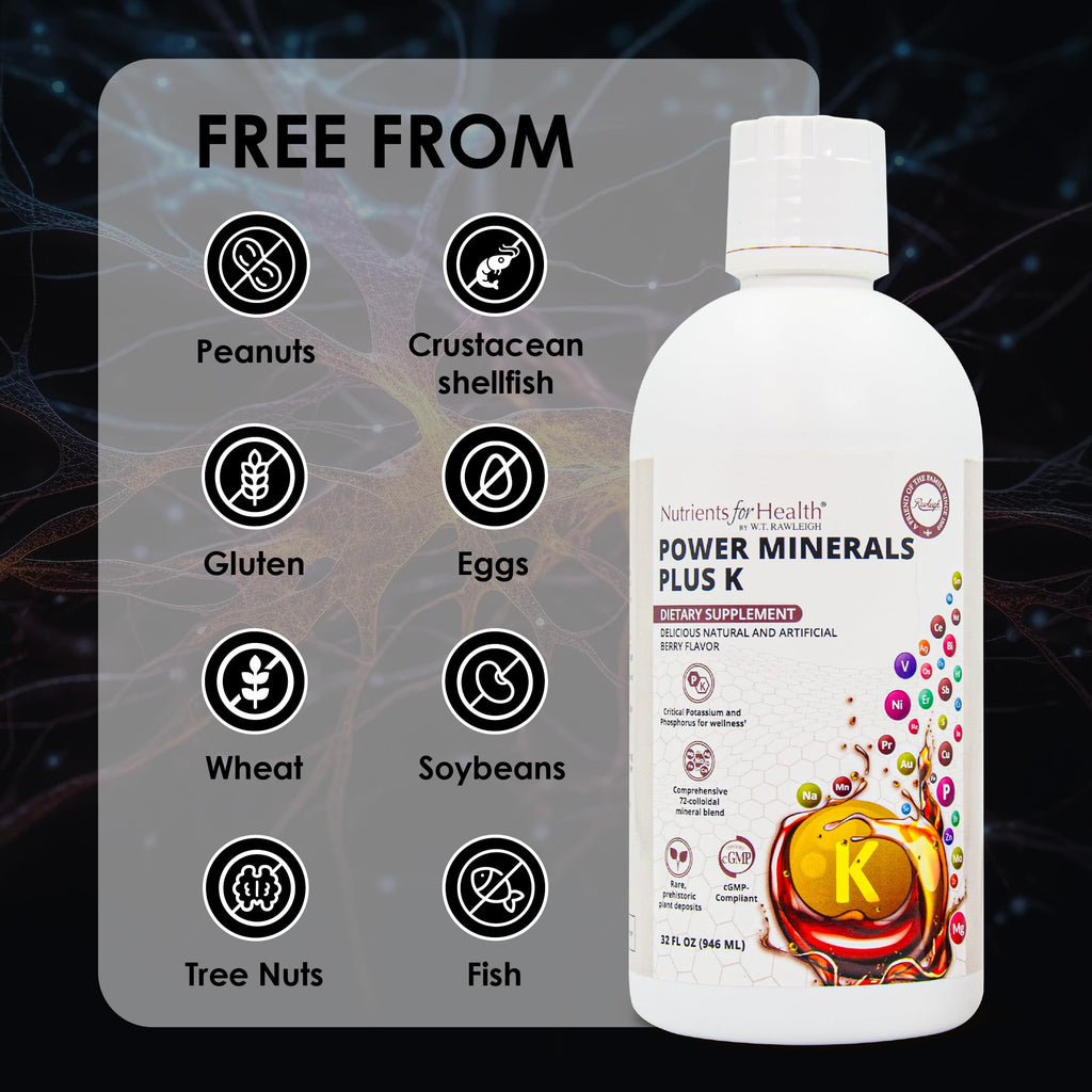 Liquid trace minerals for hydration