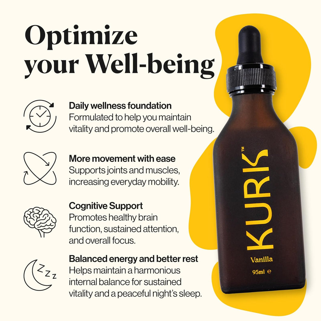 Liquid turmeric curcumin for wellness