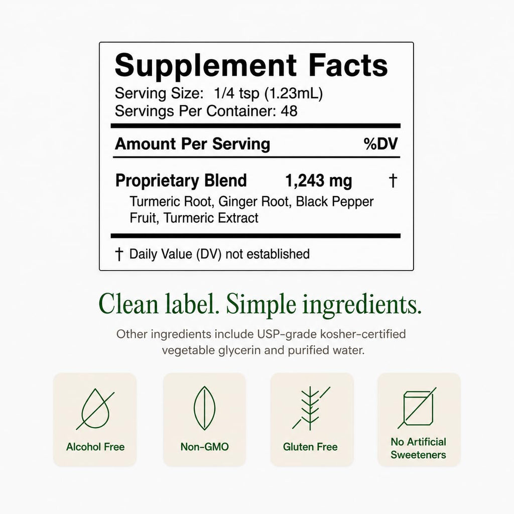 liquid turmeric for active lifestyles