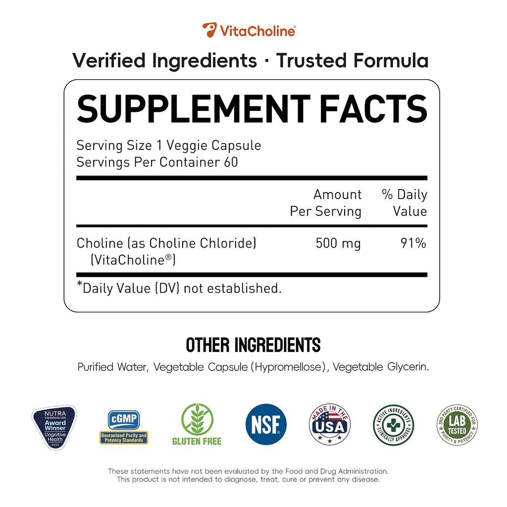 liquid vegan choline supplement