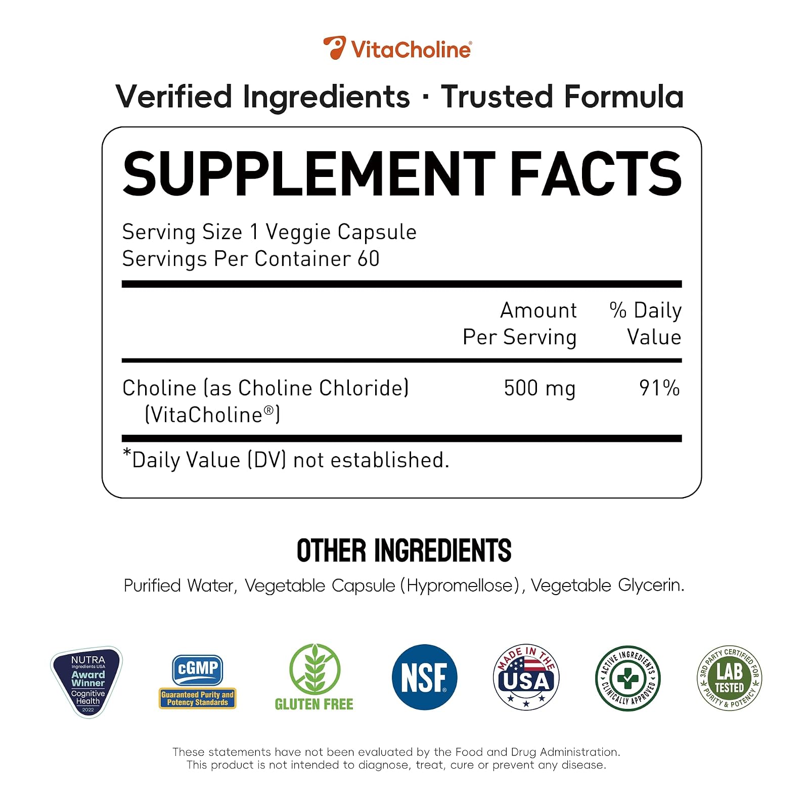 liquid vegan choline supplement