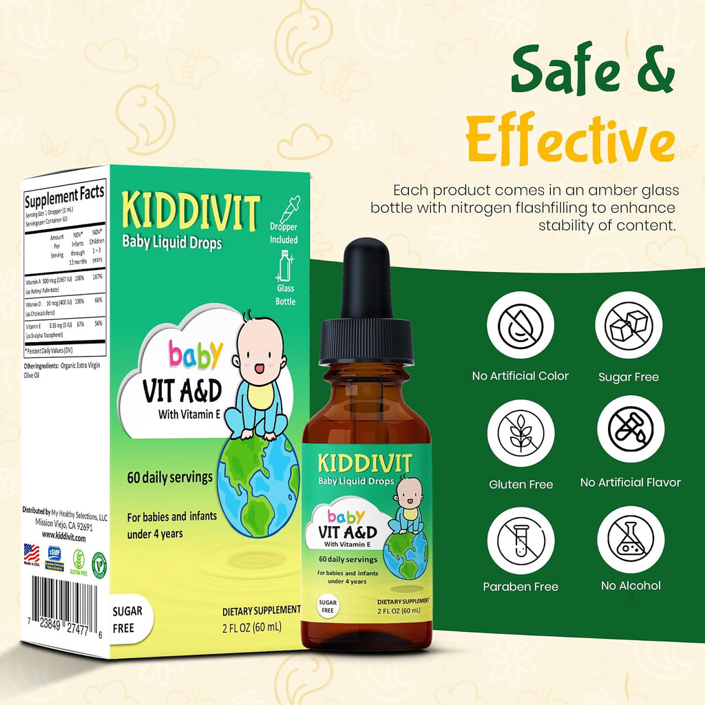 liquid vitamin a drops for infants