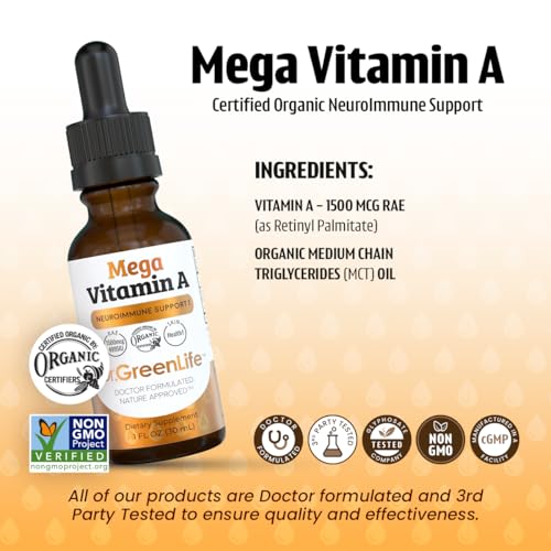 liquid Vitamin A for healthy skin