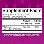 liquid vitamin A for healthy vision