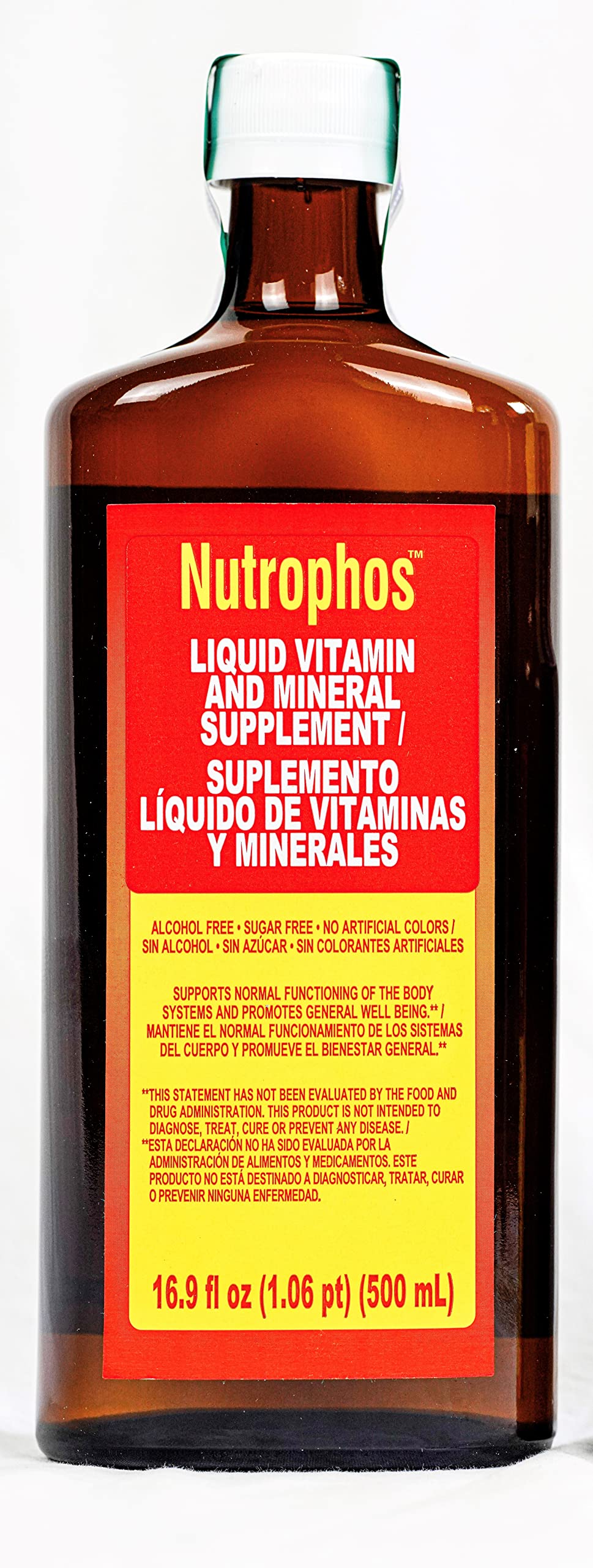 Liquid Vitamin and Mineral Supplement - Blended Vitamin & Mineral Support for Body Function and Overall Well-Being - 16.9 fl oz - 3