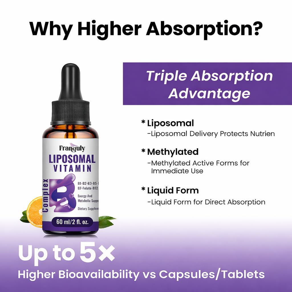 liquid vitamin b complex absorption