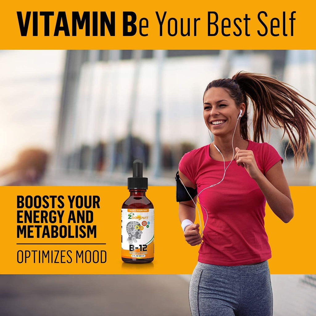 Liquid vitamin B complex for absorption
