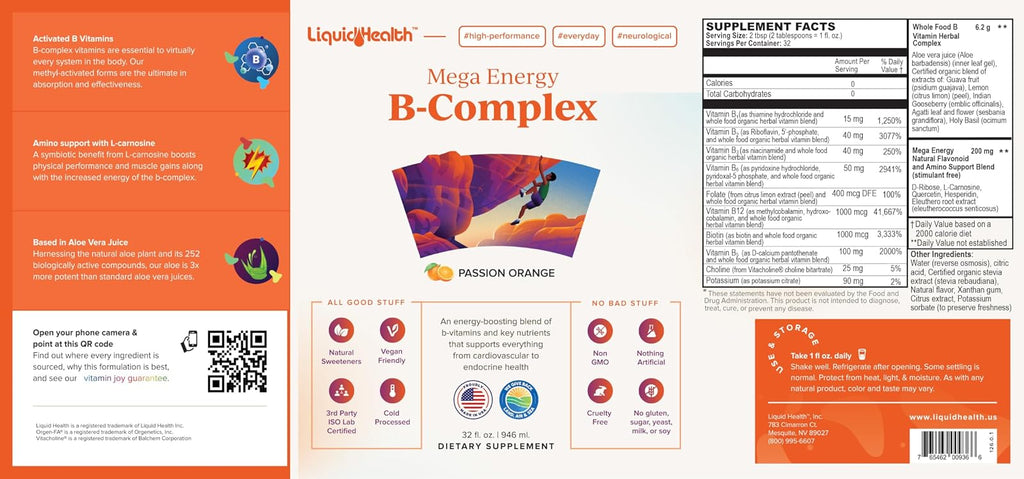 liquid vitamin b complex for daily wellness