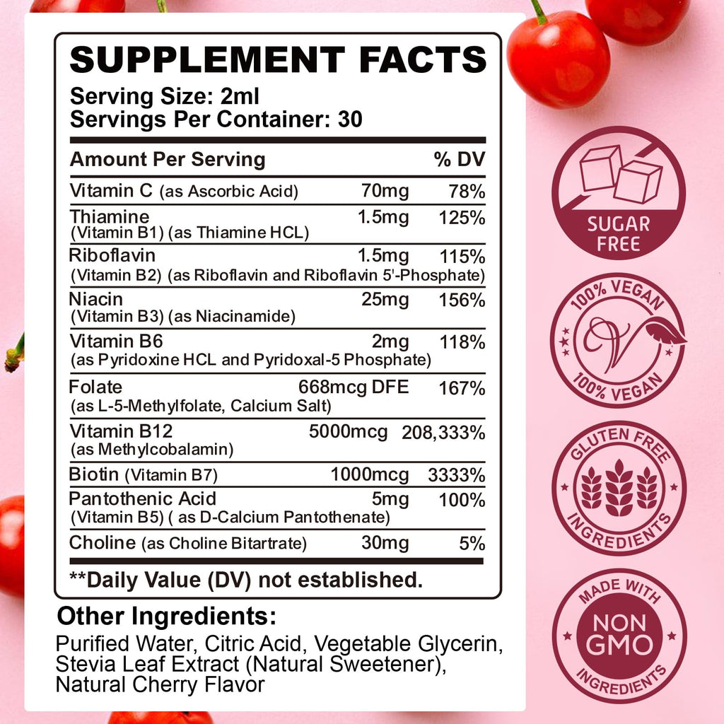 liquid vitamin b complex for energy