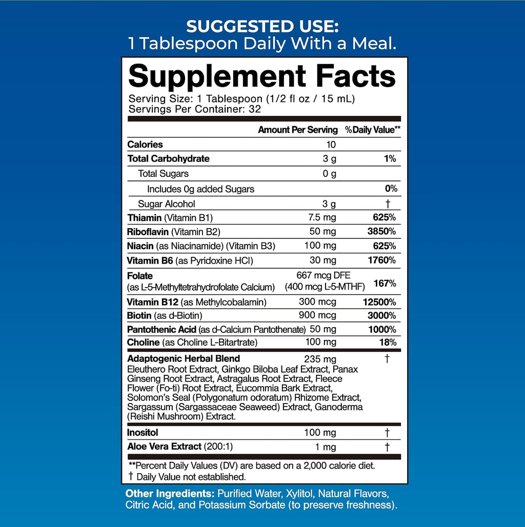 liquid vitamin b complex for energy