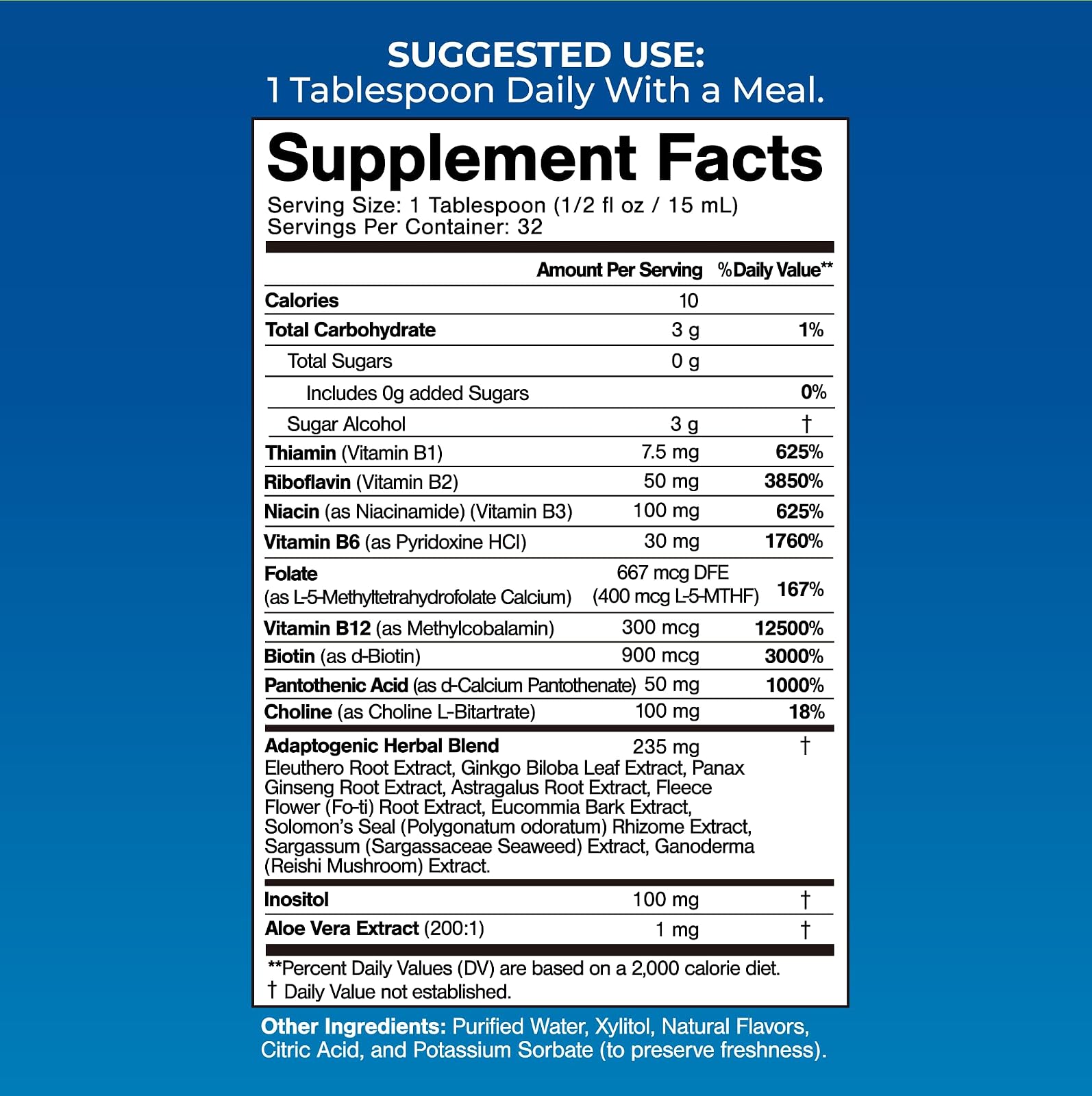 liquid vitamin b complex for energy