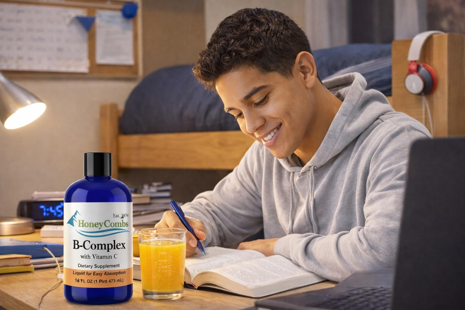 liquid vitamin b complex for stress relief