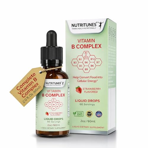 liquid vitamin b complex strawberry flavour