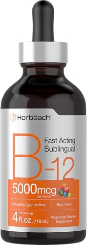 liquid vitamin B12 drops for energy
