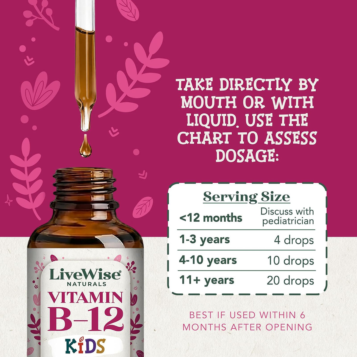 liquid vitamin B12 for absorption