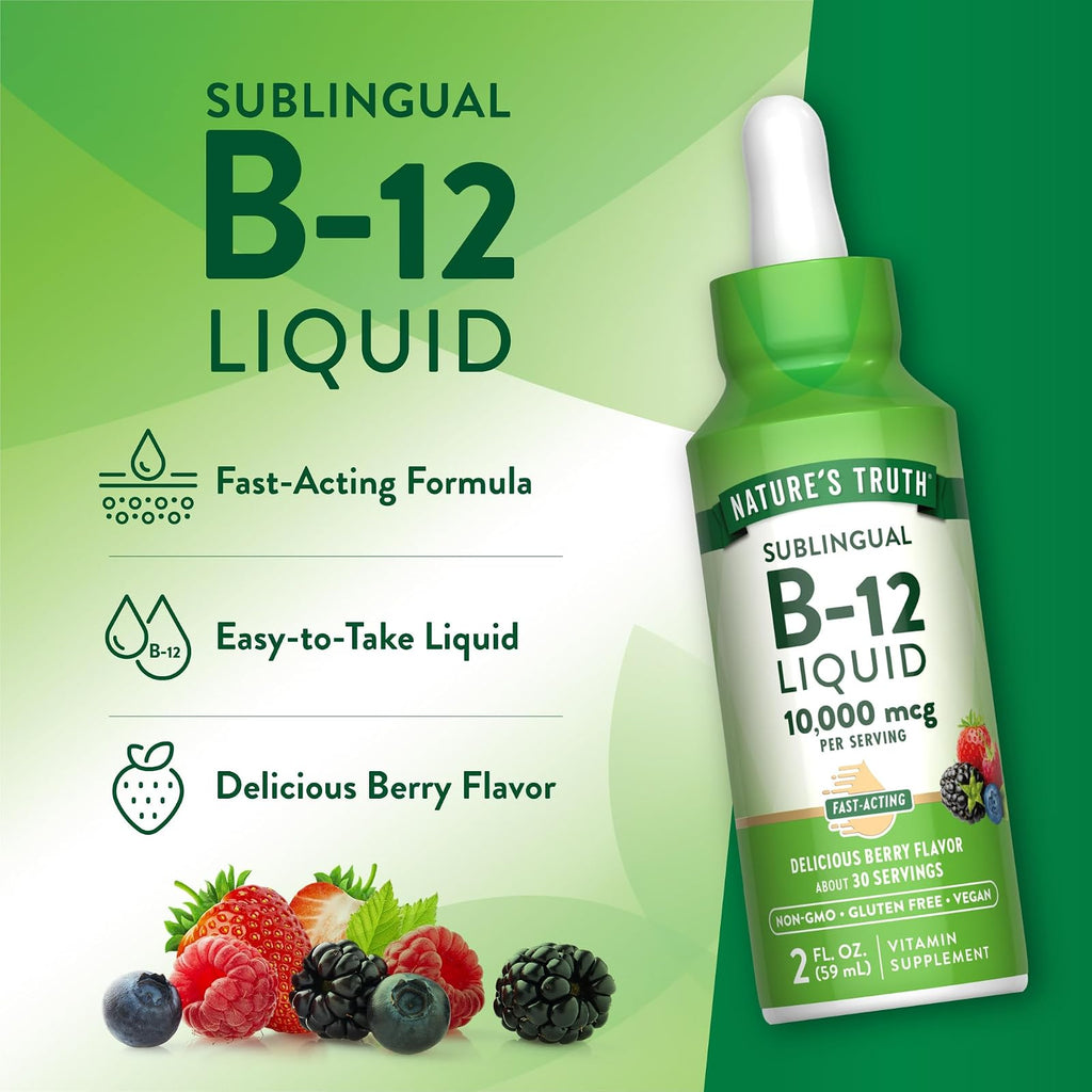 liquid vitamin B12 for absorption