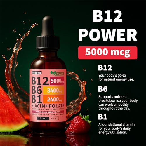 liquid vitamin B12 for easy absorption