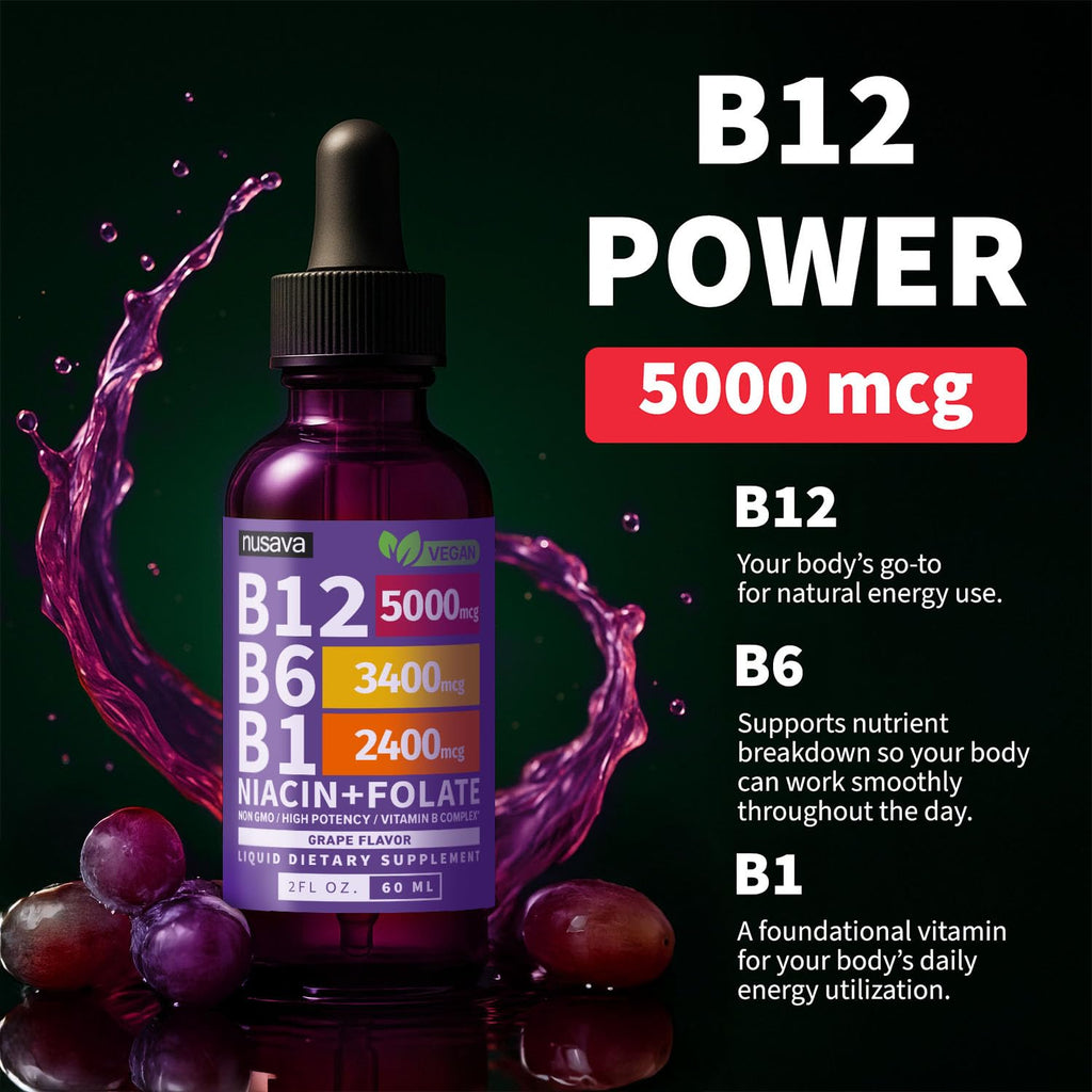 liquid vitamin B12 for easy absorption