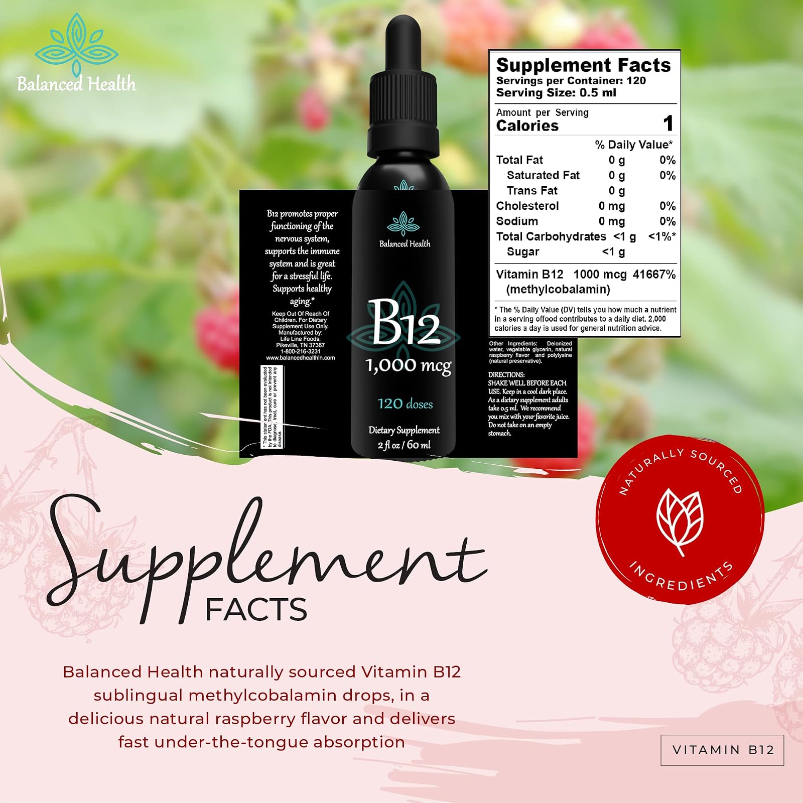 liquid vitamin B12 for easy absorption
