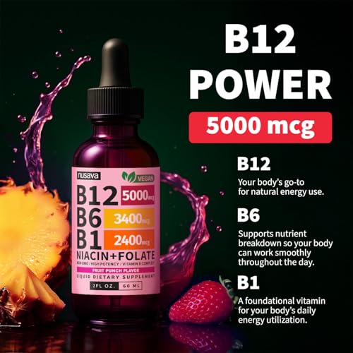 liquid vitamin B12 for energy