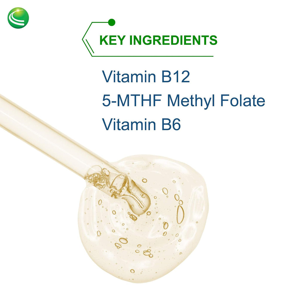 Liquid vitamin B12 for energy