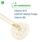 Liquid vitamin B12 for energy