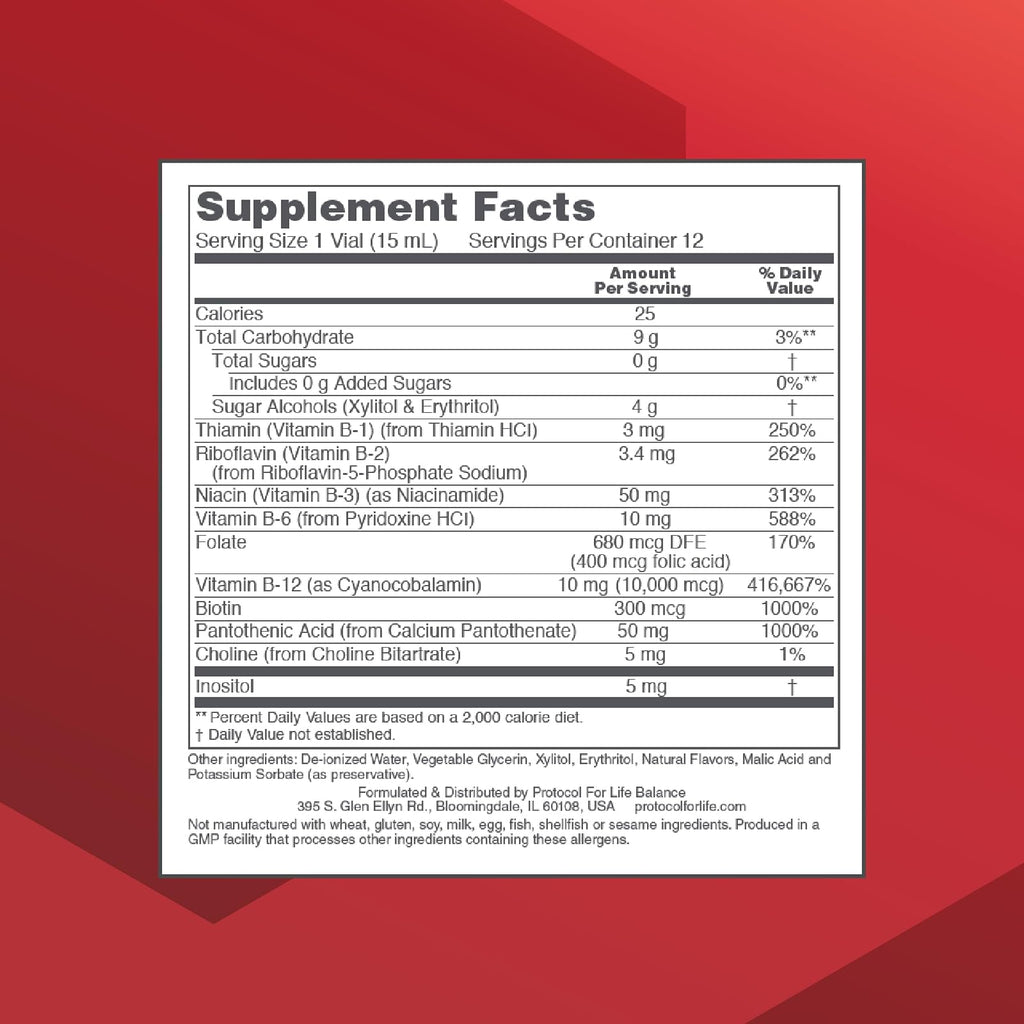 liquid vitamin B12 for energy