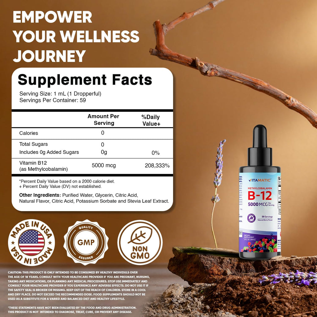 liquid vitamin b12 for energy