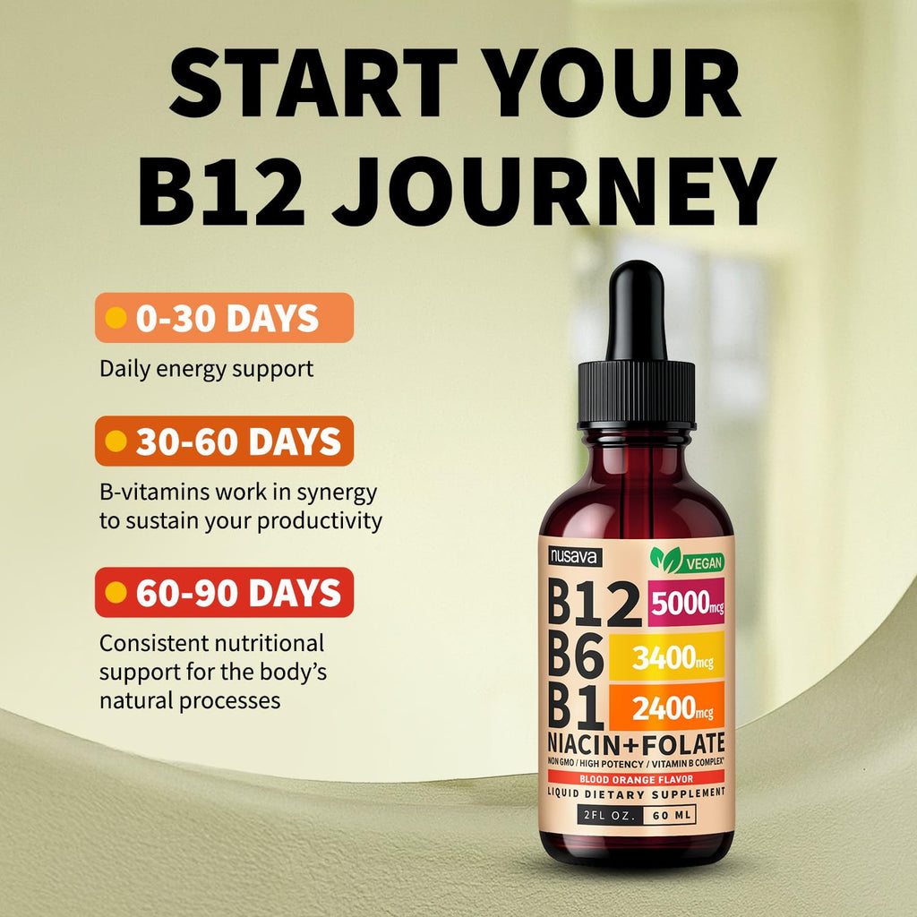 liquid vitamin B12 for energy