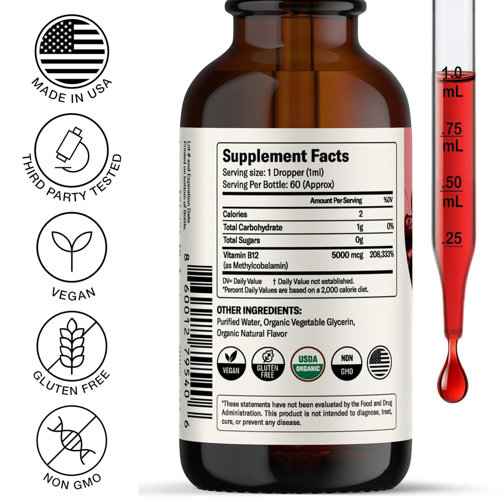 liquid vitamin b12 for energy