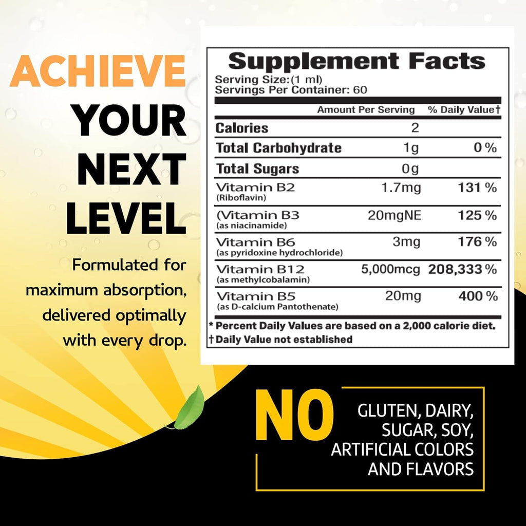 liquid vitamin b12 for energy