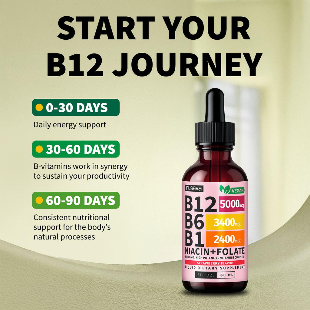 liquid vitamin B12 for energy