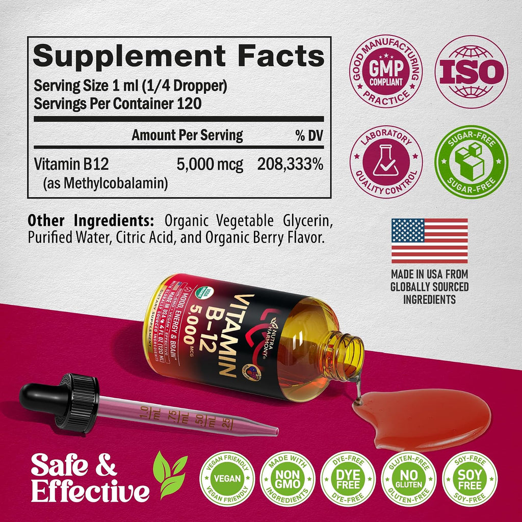liquid vitamin b12 for immune support