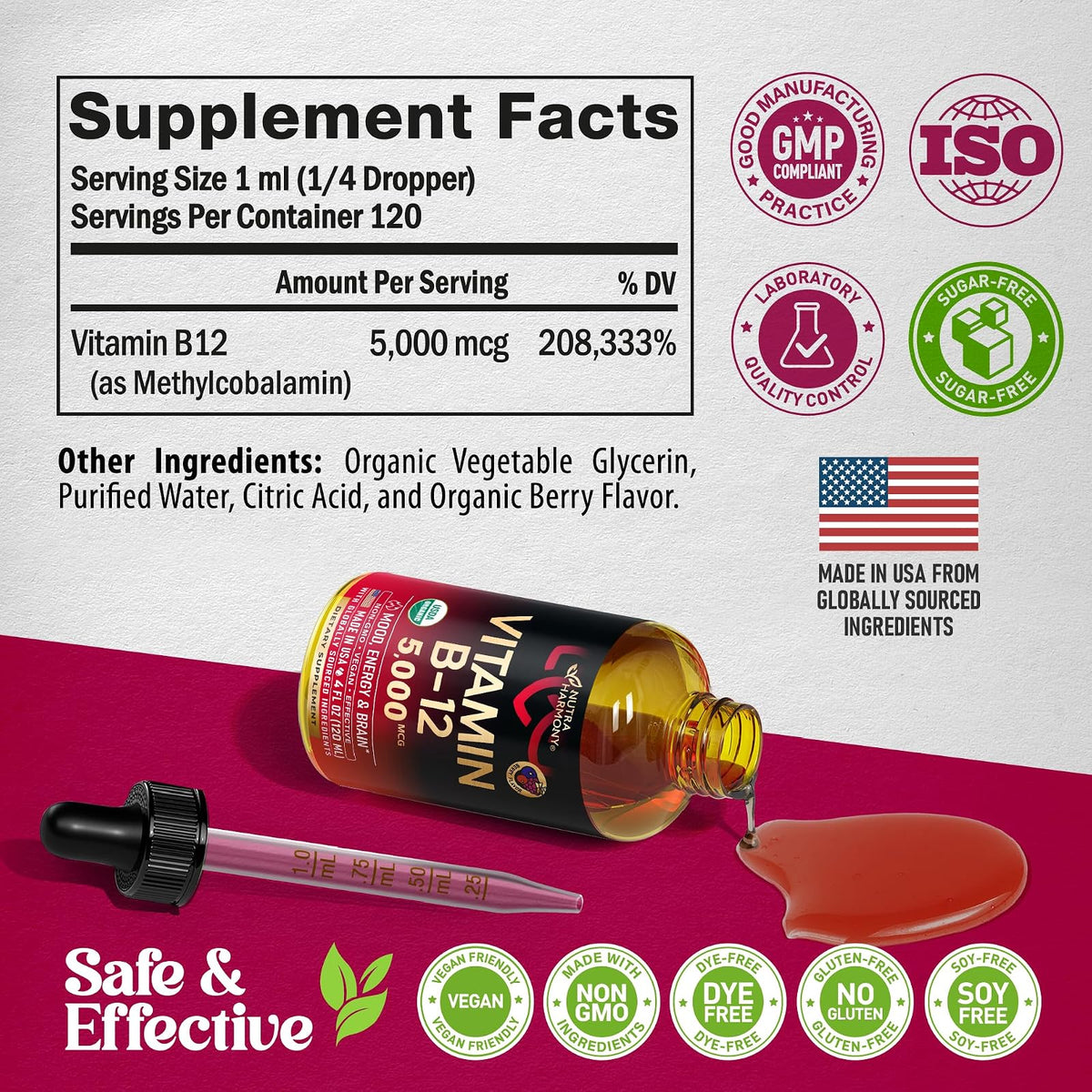 liquid vitamin b12 for immune support