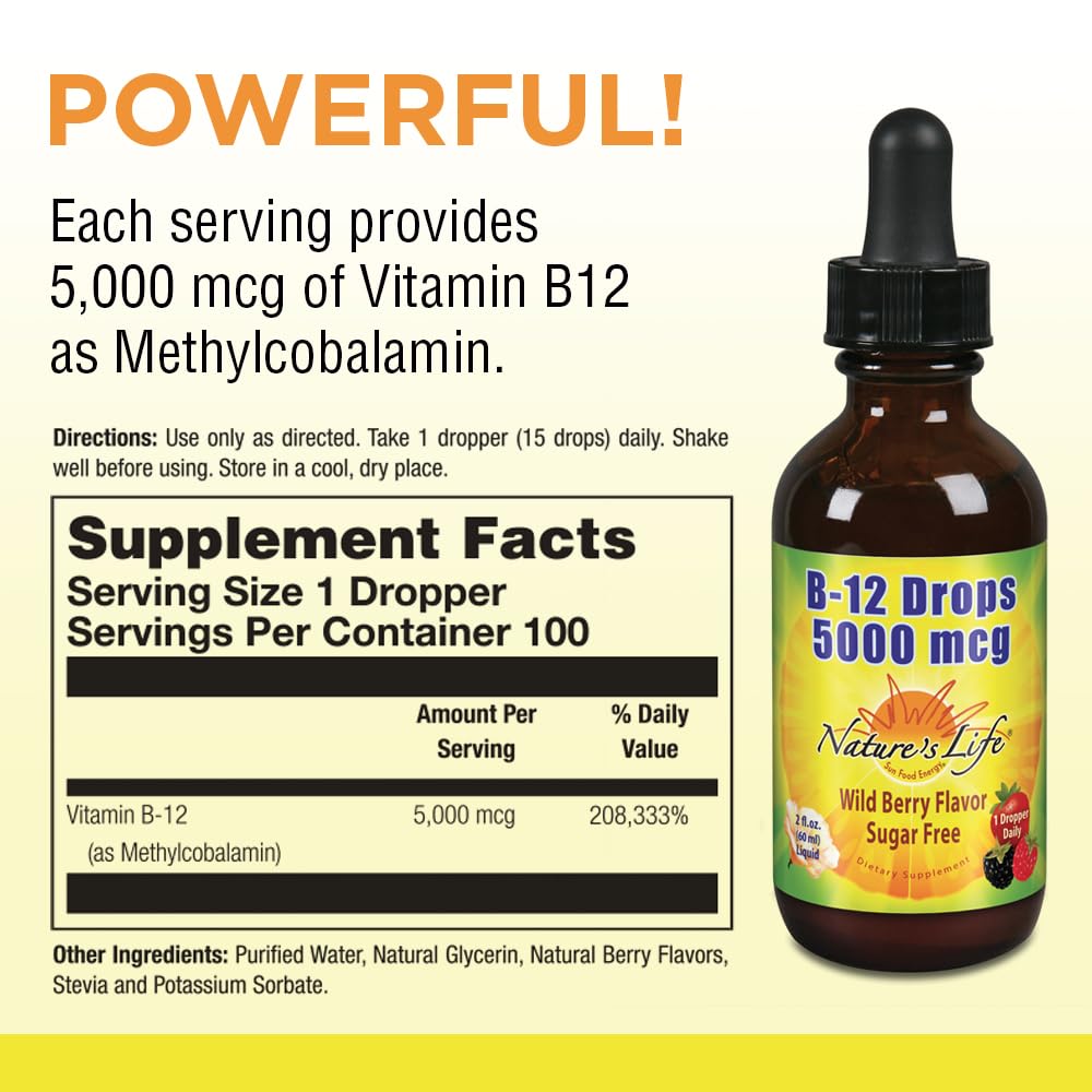 liquid vitamin b12 methylcobalamin formula