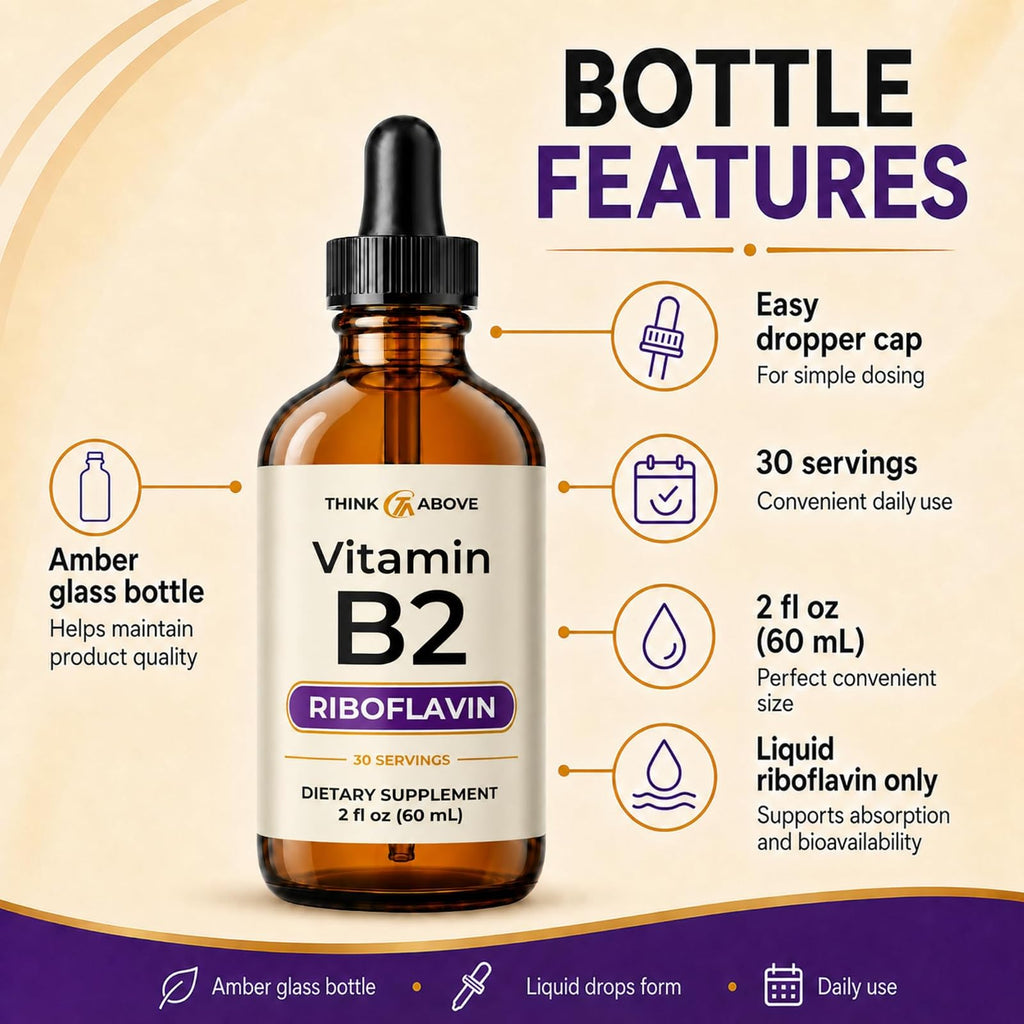 Liquid vitamin B2 for better skin