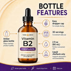 Liquid vitamin B2 for better skin