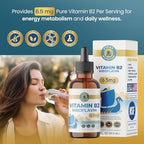 Liquid vitamin B2 for easy absorption